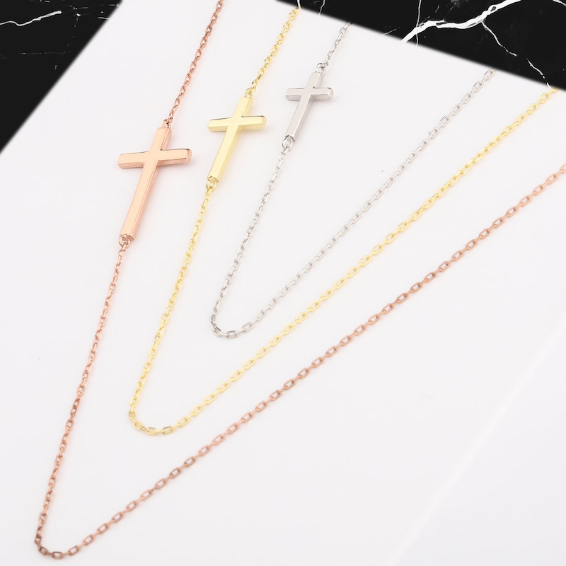 Sideways Cross - Etsy