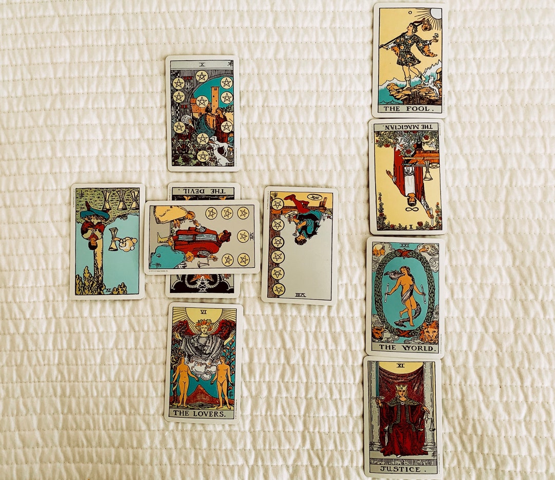 1 Question Classic Celtic Cross Reading With Rider-waite Deck - Etsy