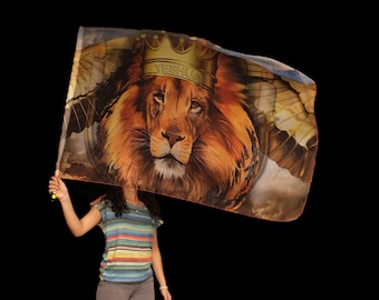 King of Glory Flag - Etsy