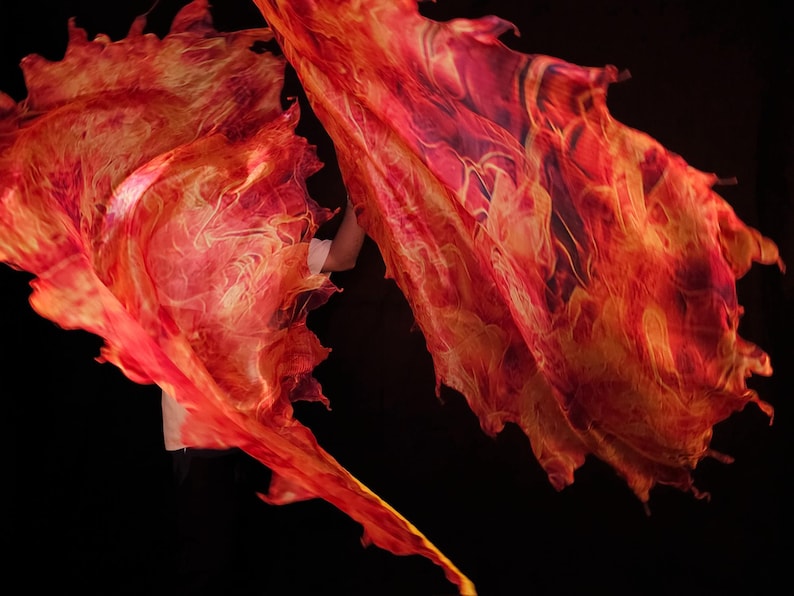 Holy Spirit Fire Dance Flag: Worship & Praise Flags - Etsy