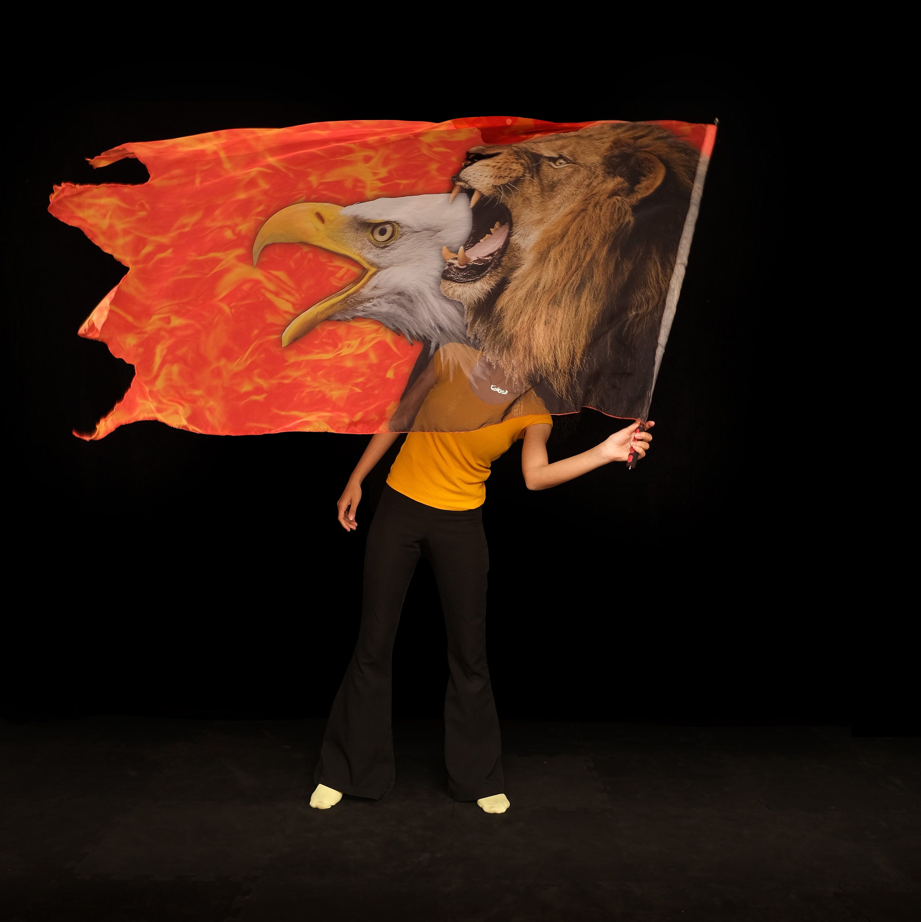 Resurrection Cry, Lion-eagle, Roar, Stand, Fiery Lion, Prophetic Art ...