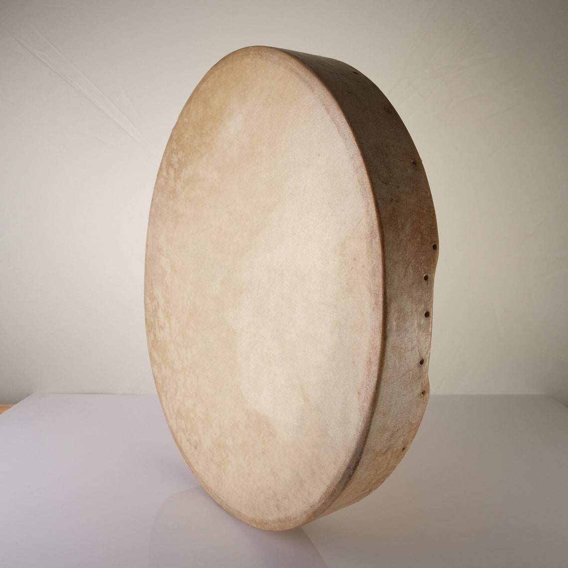 Large Goat Skin Hand Drum – Bendir, Duff, Erbane, Tunable Percussion ...