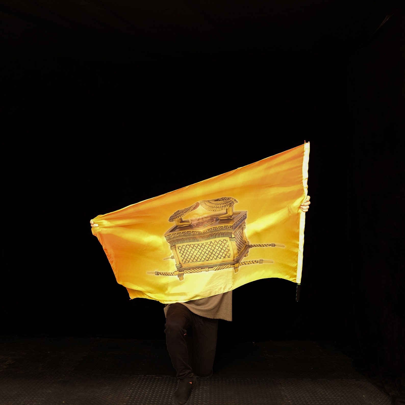 Covenant Ark – Silk Worship Flag | Prophetic Banner | Declaration Flag ...