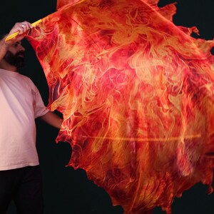 Holy Spirit Fire Dance Flag: Worship & Praise Flags - Etsy