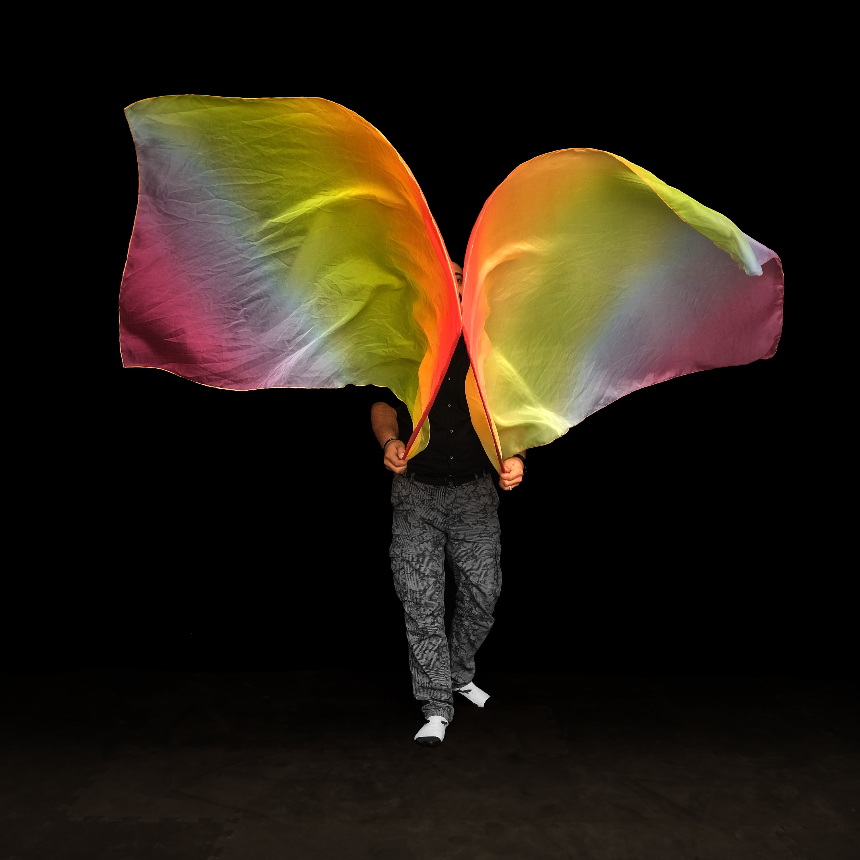 Rainbow, Worship Flags, Dancing Flags, Praise Flags, Angel Wings, Swing ...