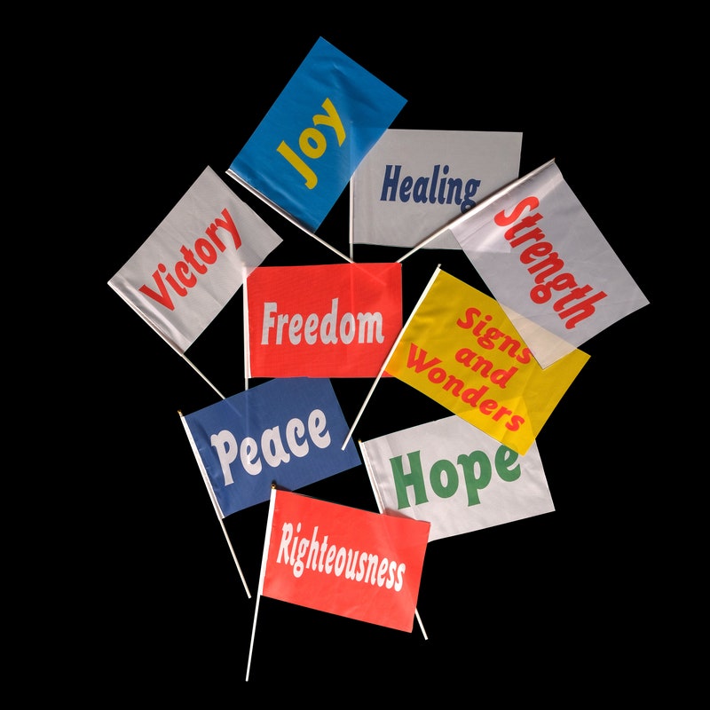 Worship Flags Sets - Etsy