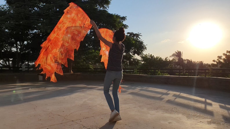 Holy Spirit Fire Dance Flag: Worship & Praise Flags - Etsy