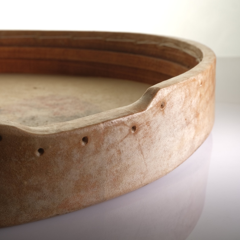 Large Goat Skin Hand Drum – Bendir, Duff, Erbane, Tunable Percussion ...