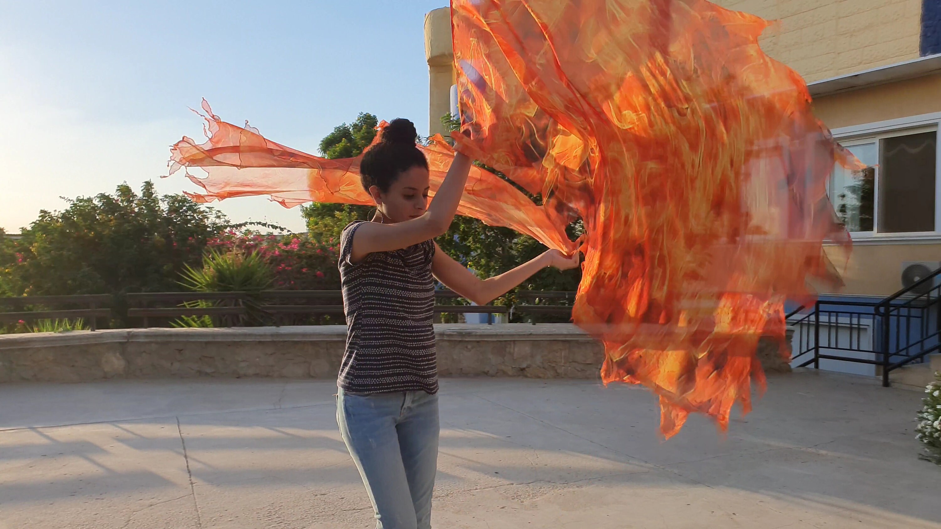 Holy Spirit Fire Dance Flag: Worship & Praise Flags - Etsy