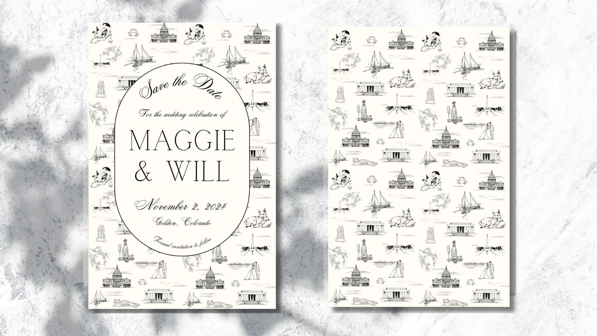 Custom Toile De Jouy Pattern Custom Personalized Pattern Custom Toile ...