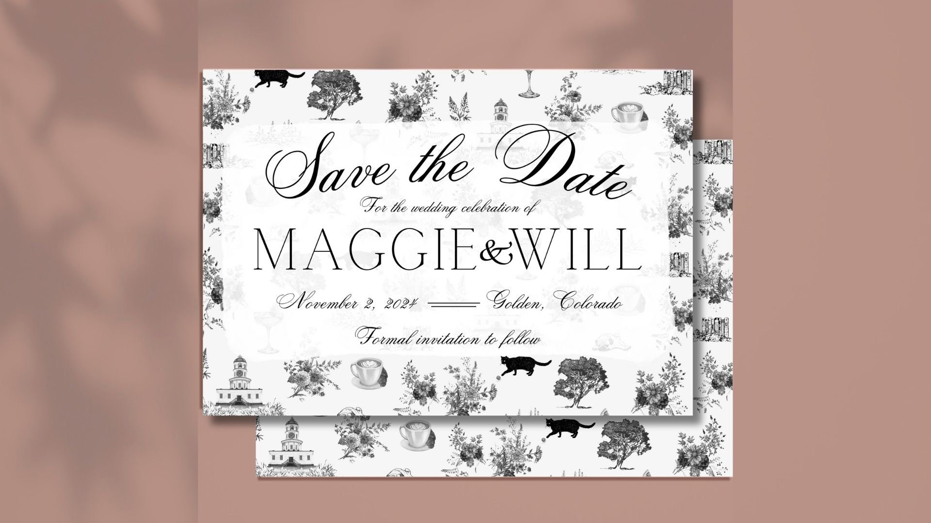 Custom Toile De Jouy Pattern Custom Personalized Pattern Custom Toile ...