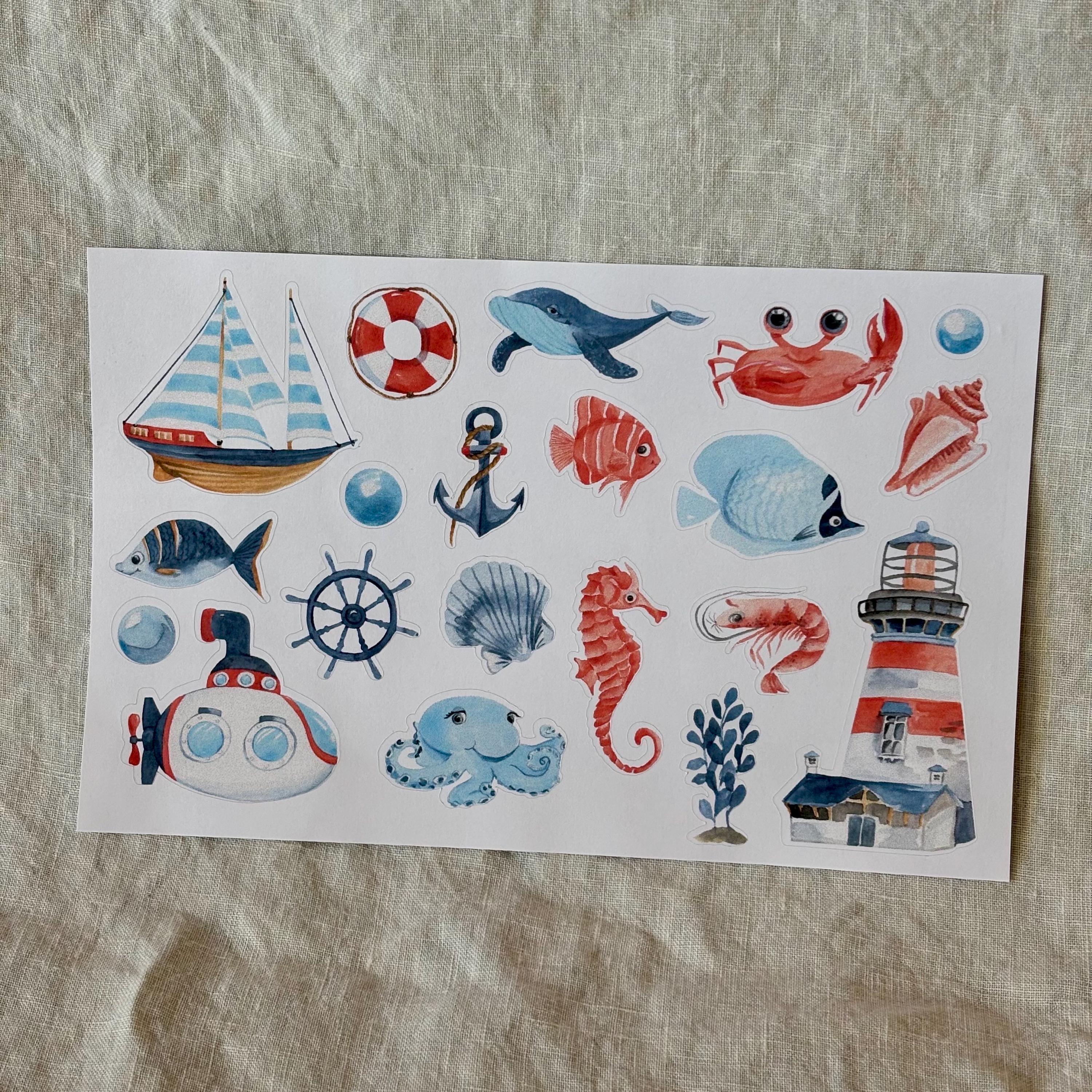 Ocean Themed Attendance Charts - Etsy