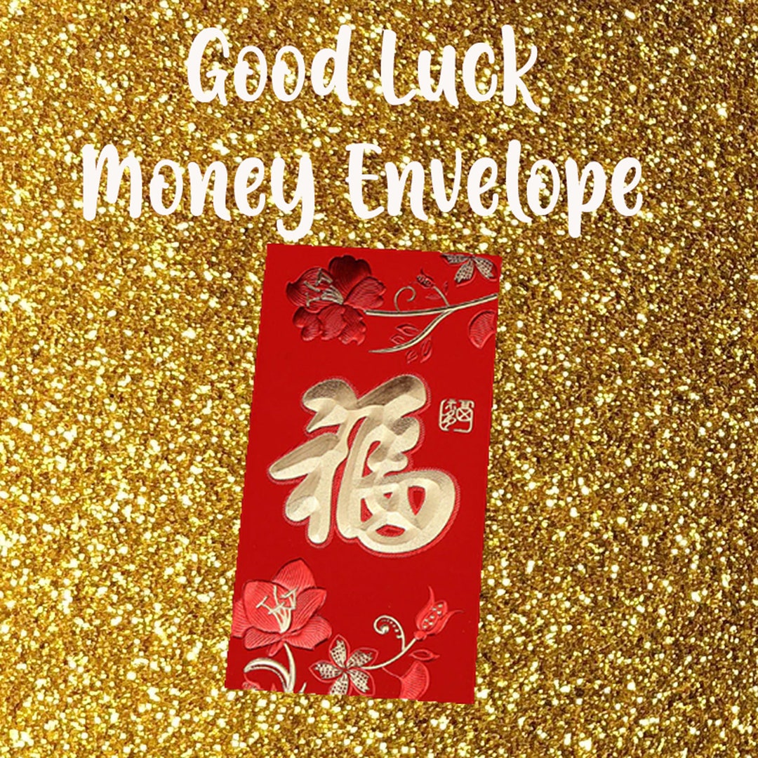 Lucky Money Envelope. Gift Envelope. Good Luck. - Etsy