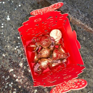 Red Egg and Ginger Party Favors. Chinese New Year. Wedding. 100 Days ...