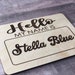 Hello My Name is Sign Baby Name Sign Wooden Baby Name Announcement - Etsy