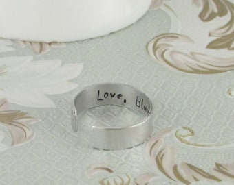 Inner Message Ring - Etsy