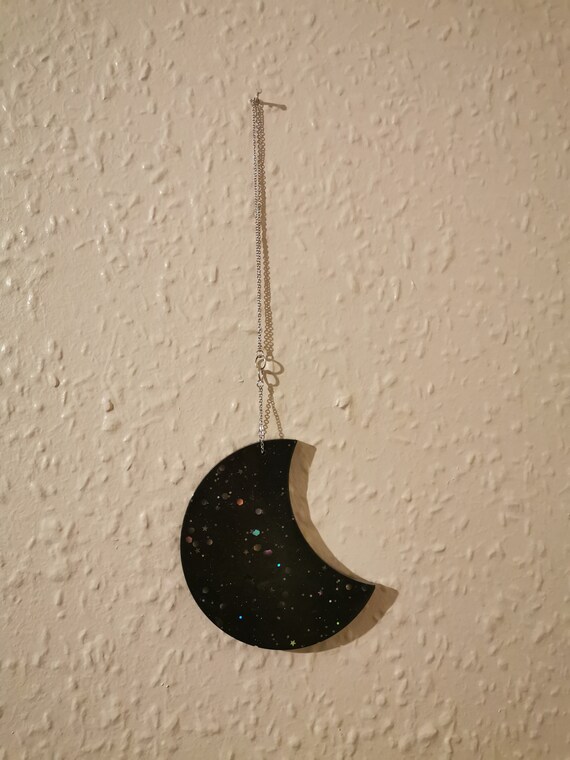 Resin Moon Decoration | Etsy