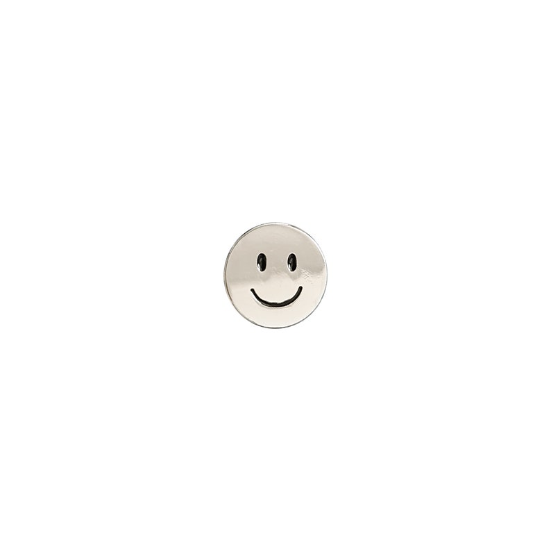 Smiley Enamel Pin | Etsy
