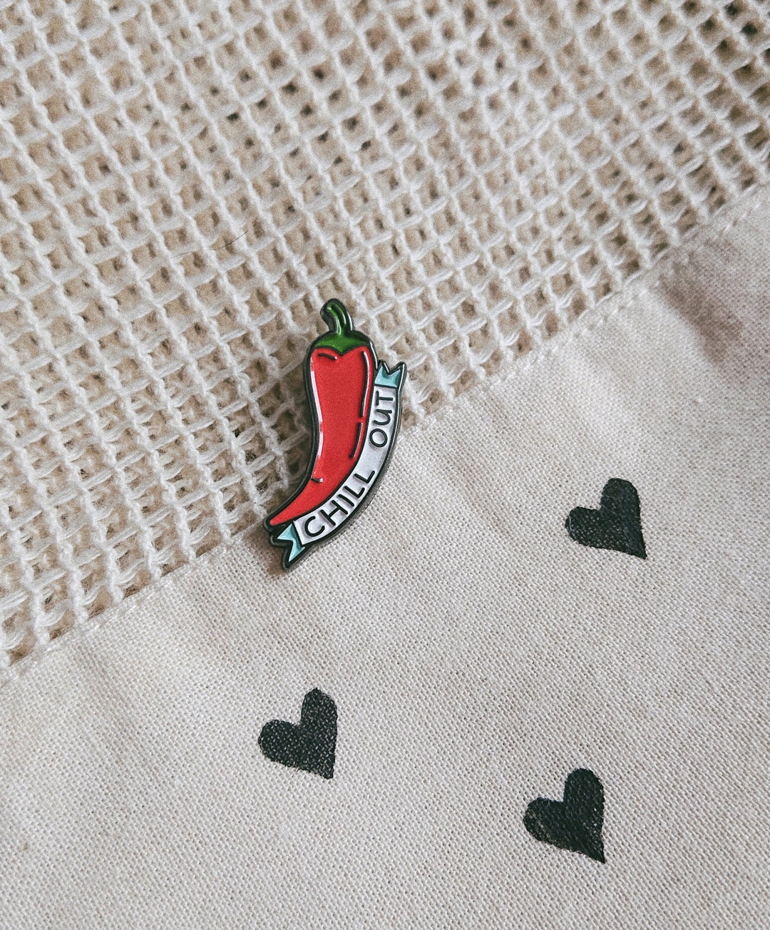 Chill Out - Enamel Pin - Etsy
