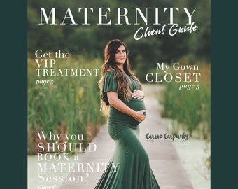 Magazine Template Psd | Etsy