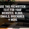 Photography Prewritten Posts April Social Media Content for ...