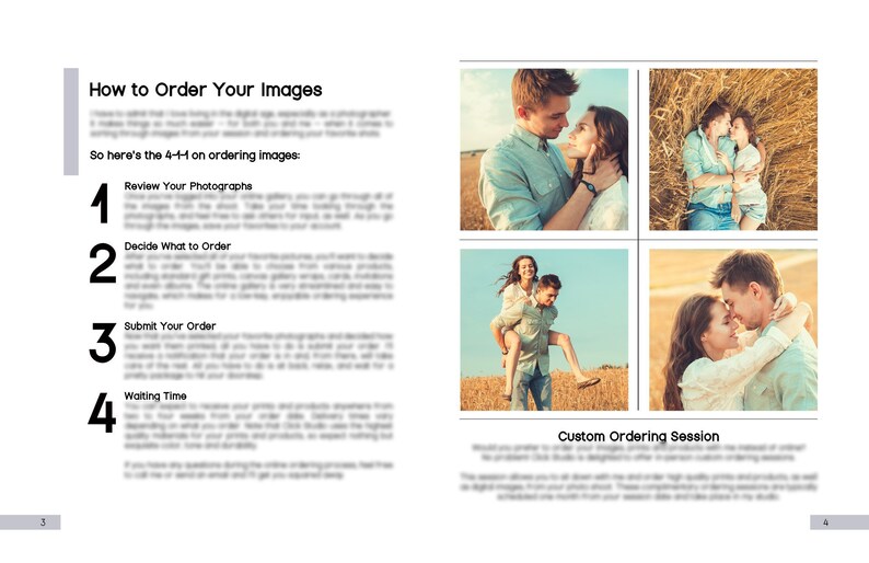 After the Session Magazine Template 1st Edition for | Etsy