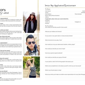 Senior Rep Program Welcome Packet, Magazine Template, Senior Influencer ...