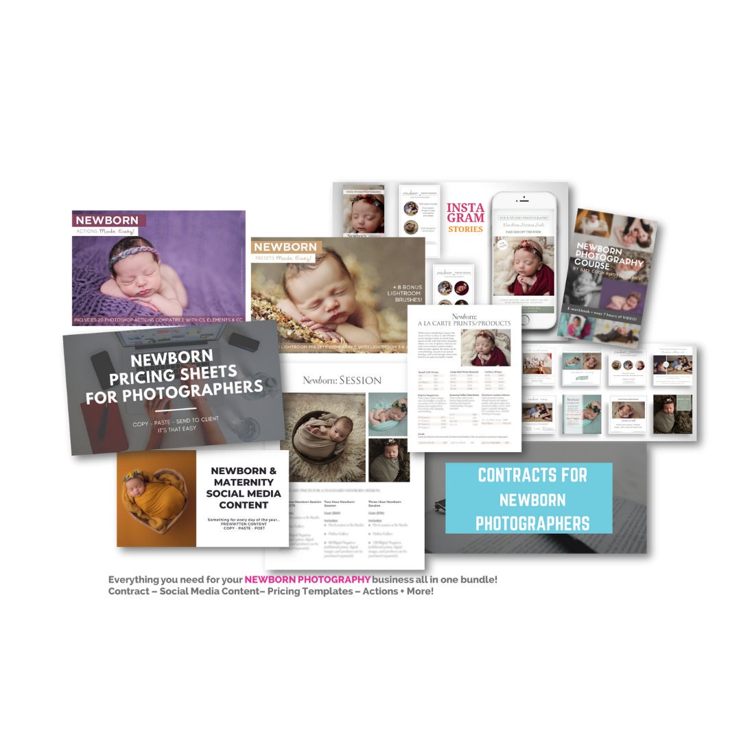 The Complete Newborn Photography Collection, Newborn Photographer ...