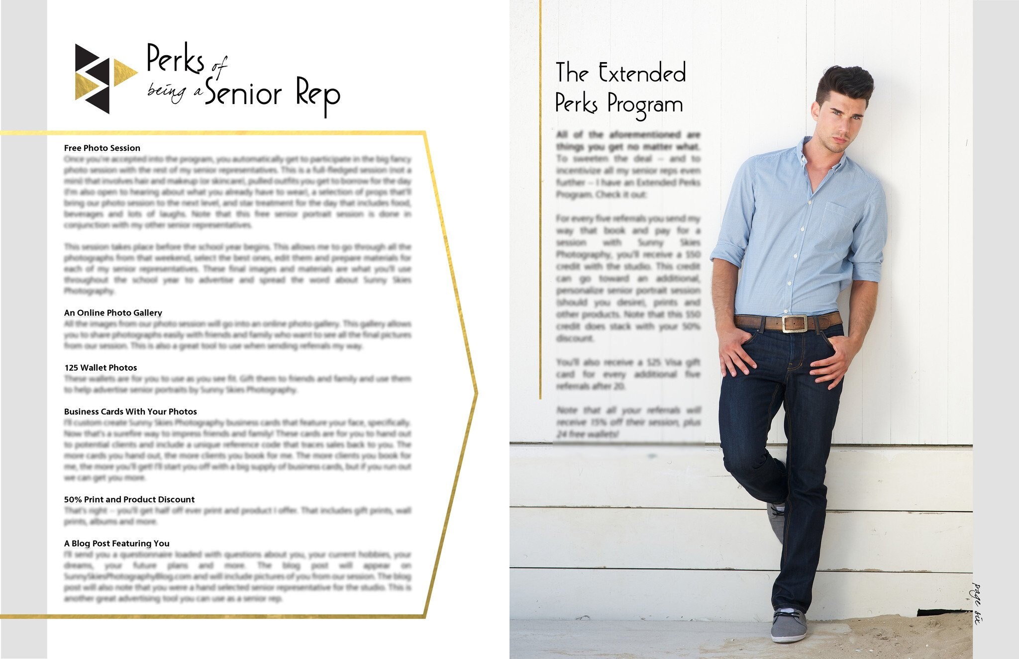 Senior Rep Program Welcome Packet Magazine Template for - Etsy