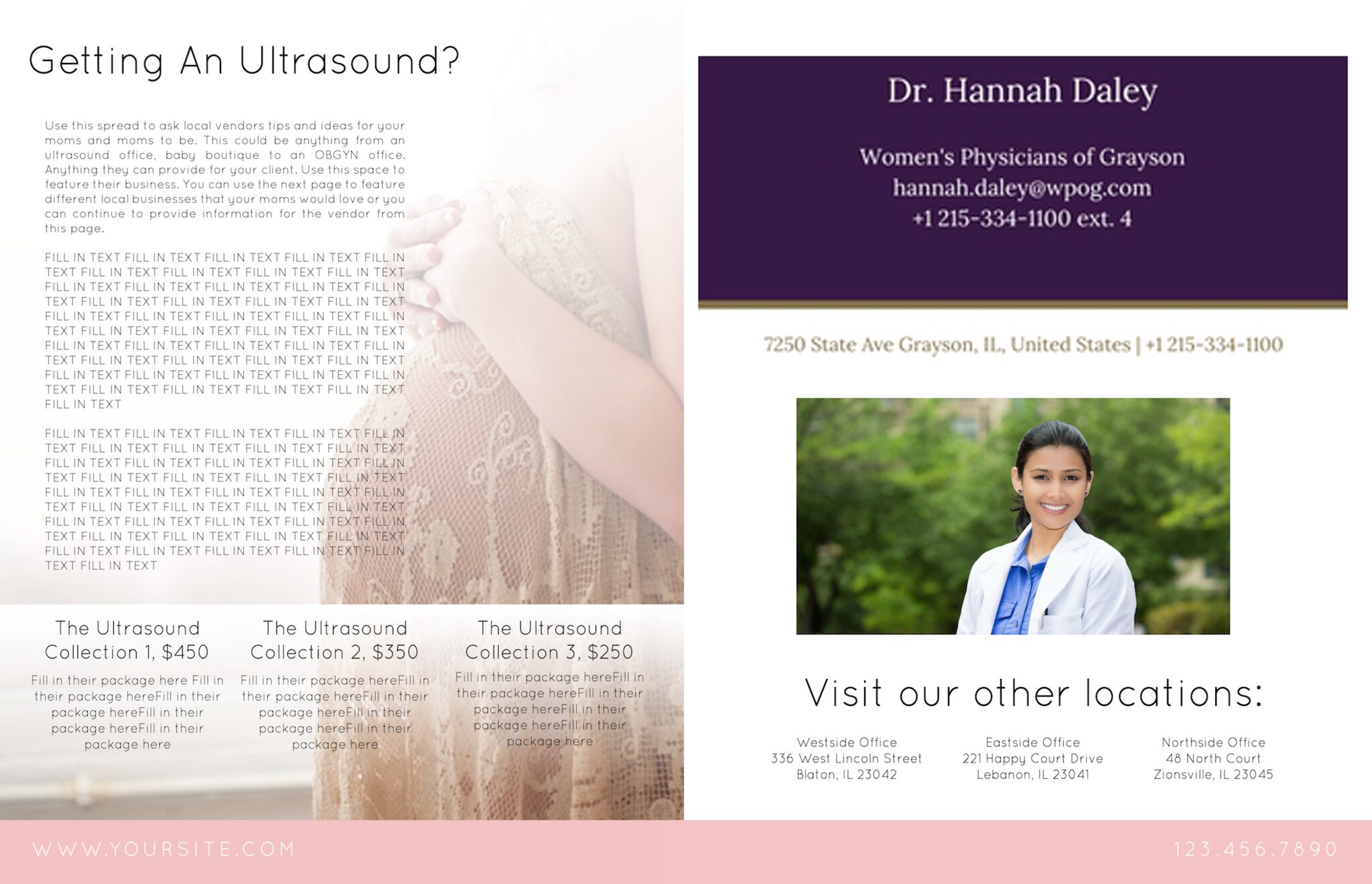 Newborn Welcome Packet Magazine Template {3rd Edition} for ...