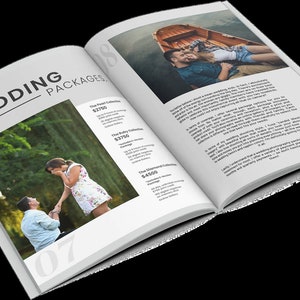 Portrait Client Guide, Welcome Packet Template, Magazine Template for Photographers - Etsy