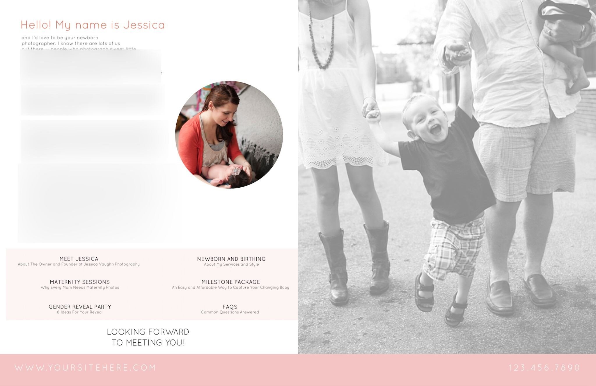 Newborn Welcome Packet Magazine Template {3rd Edition} for ...