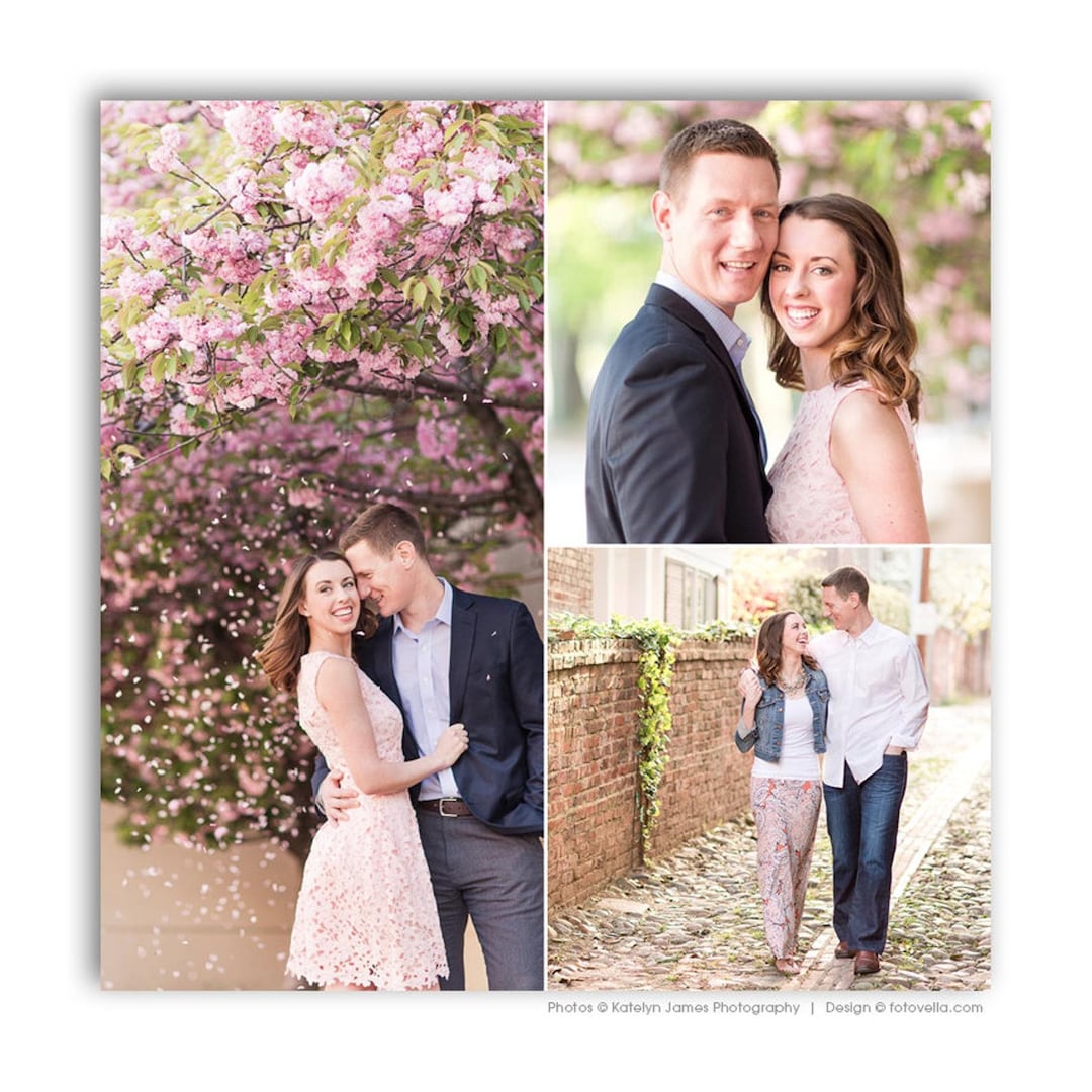 Photo Collage Template - 24 Inch Square Photo Collage - SIMPLICITY 24 ...