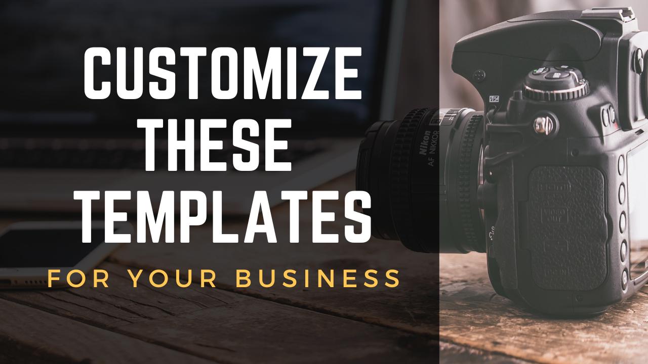 Dance Photography Order Form, Canva Template, Digital Download, Picture ...