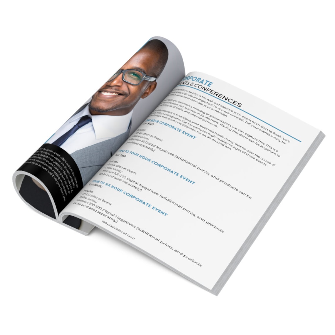 Corporate Photography Client Guide for Canva, Welcome Packet Magazine ...