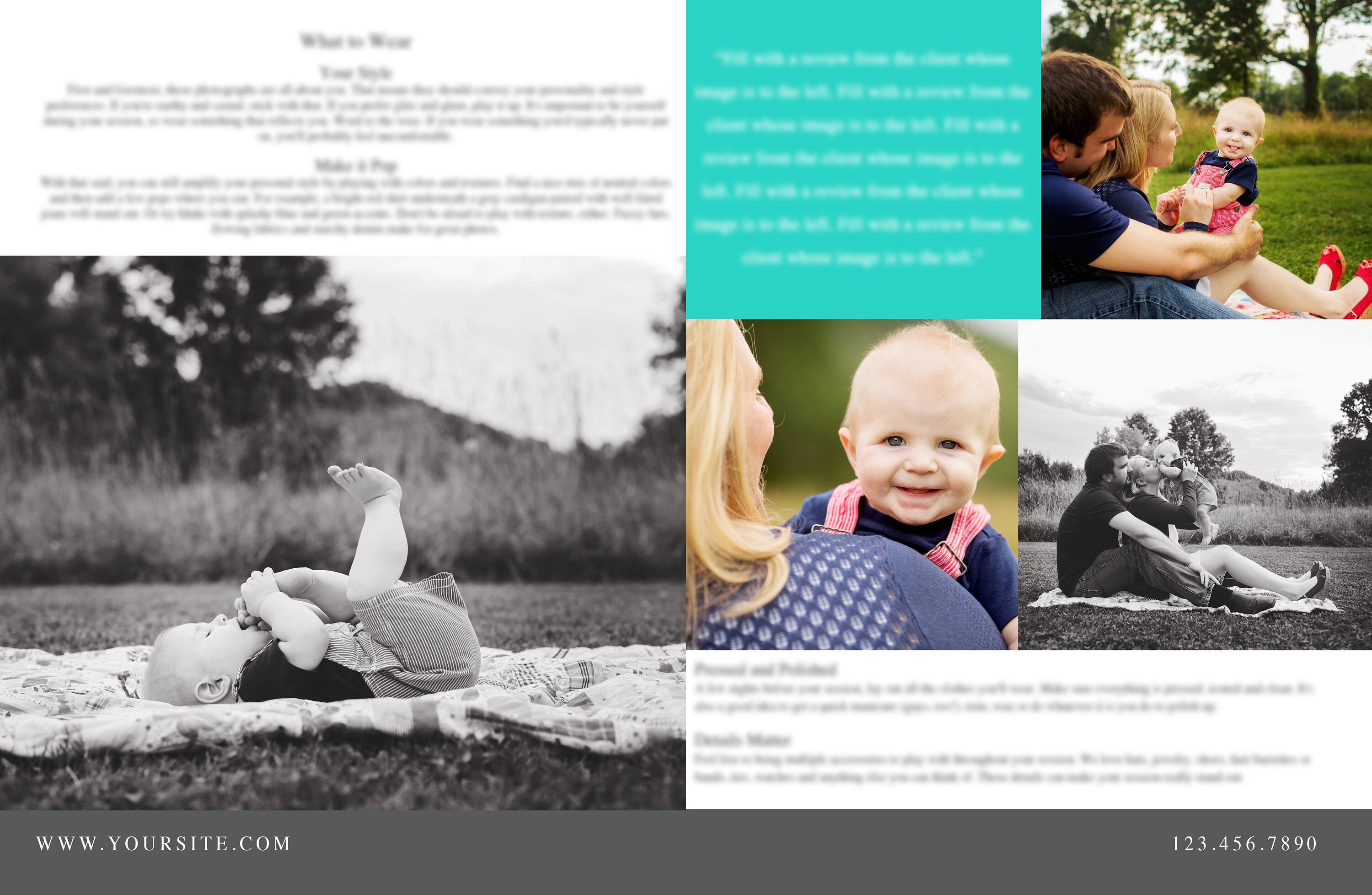 Family Magazine Welcome Packet Magazine Template for | Etsy