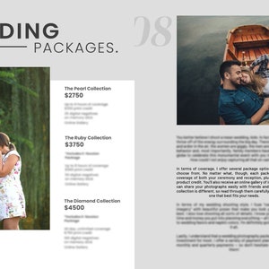 Portrait Client Guide, Welcome Packet Template, Magazine Template for Photographers - Etsy