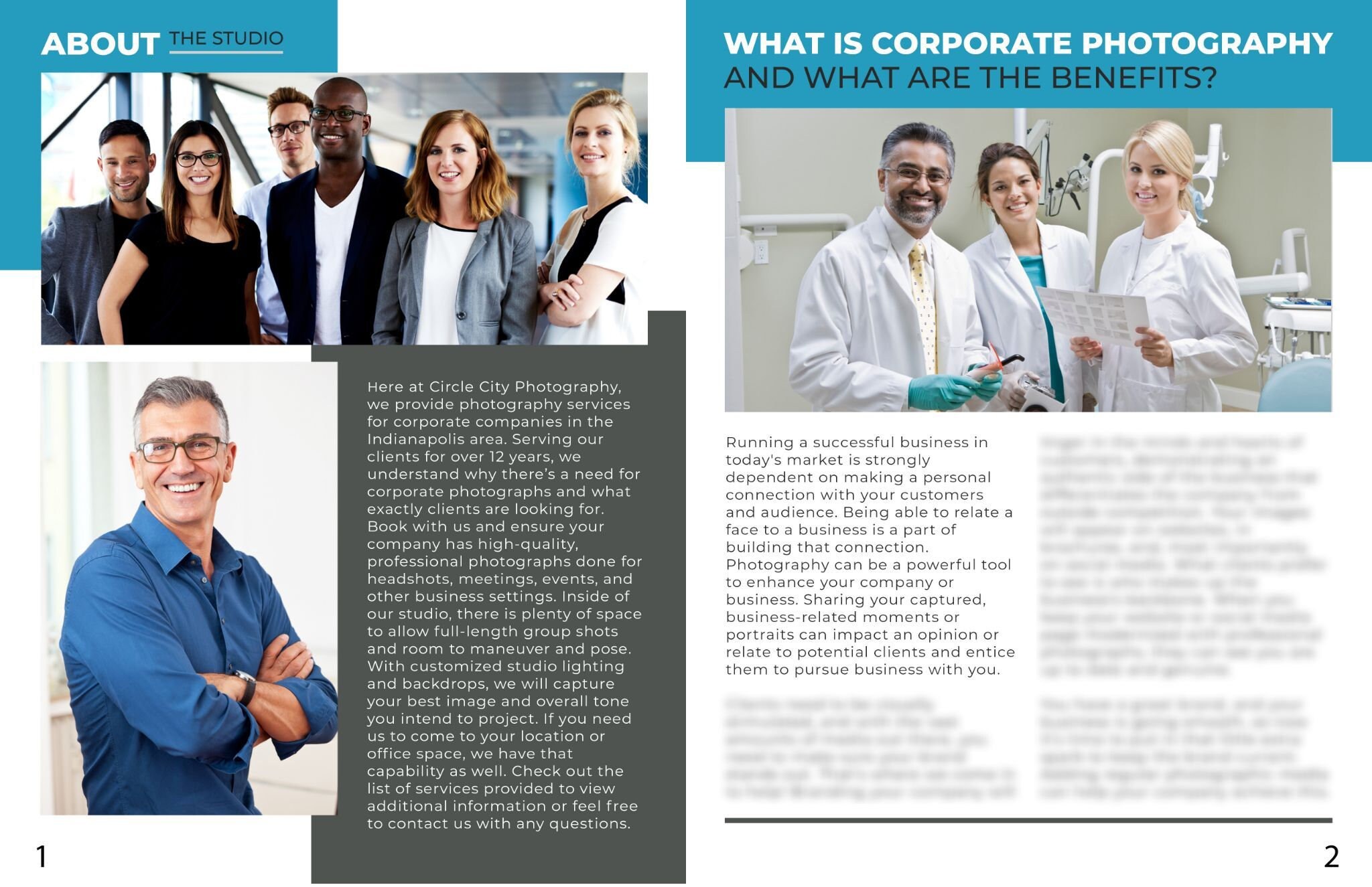 Corporate Photography Client Guide Welcome Packet Magazine - Etsy