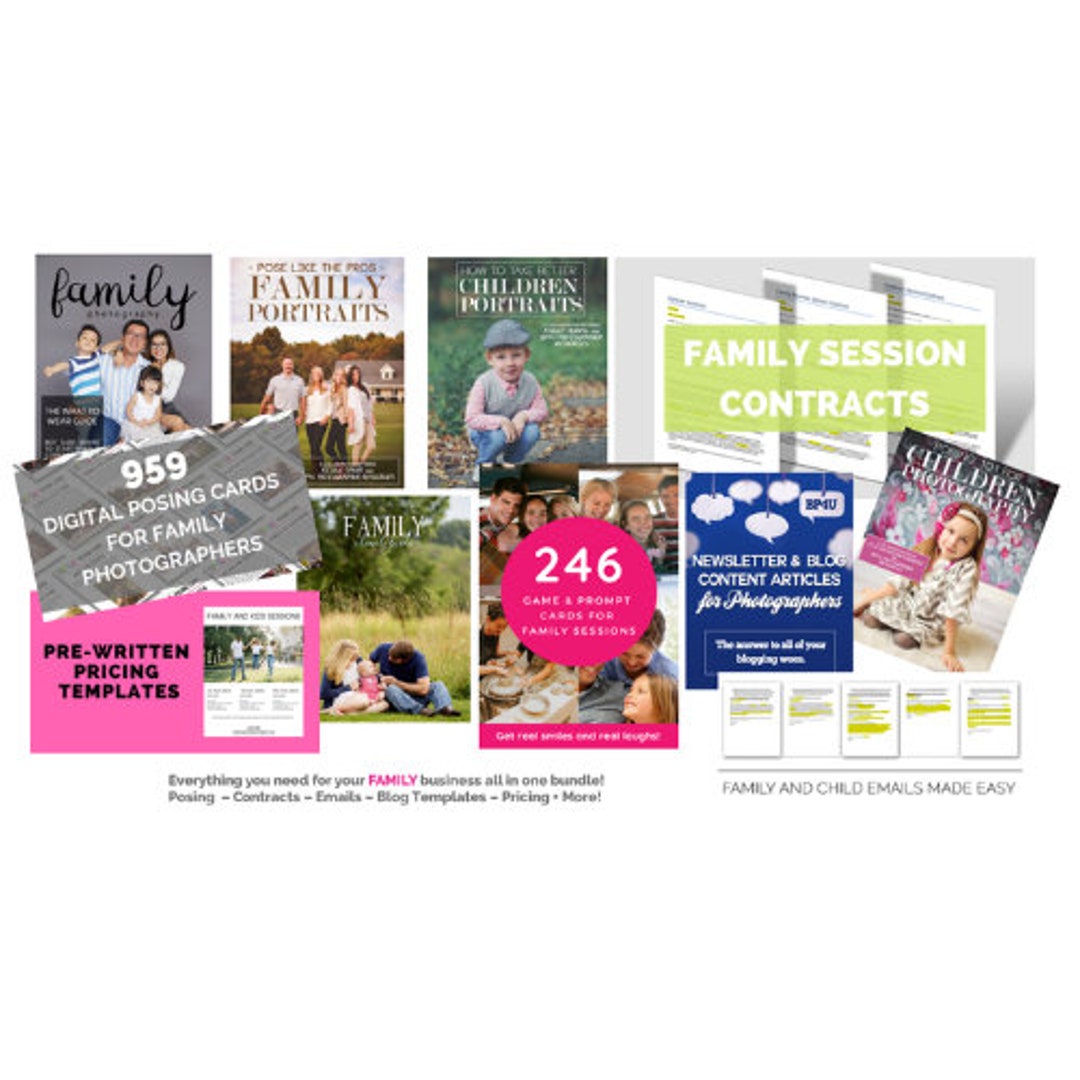 The Complete Family Collection for Photographers, Portrait Photography ...