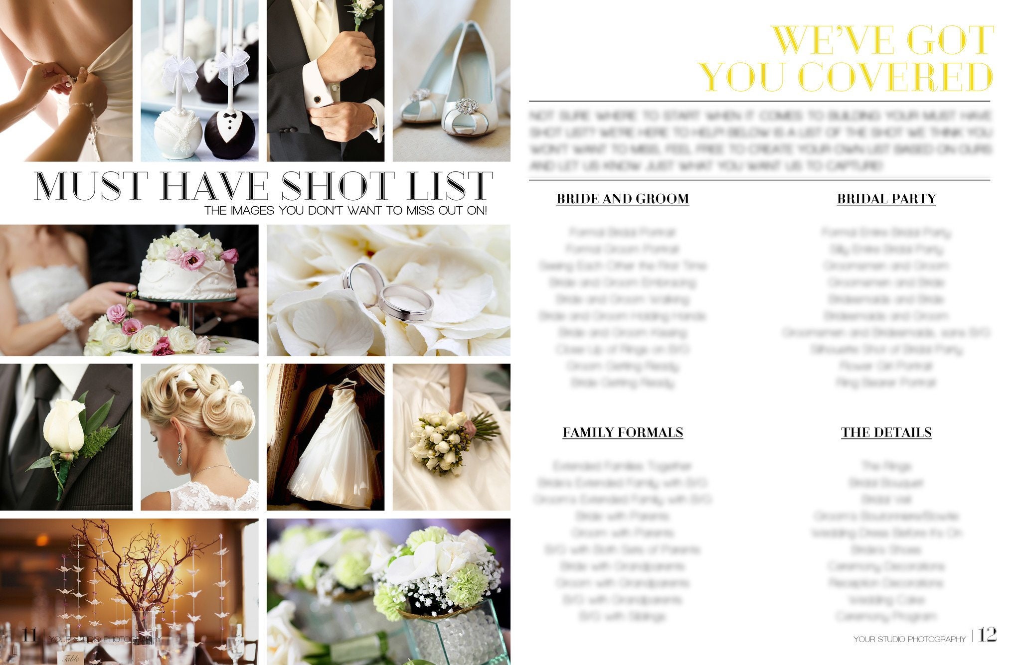 Wedding Magazine Welcome Packet Template 1st Edition - Etsy