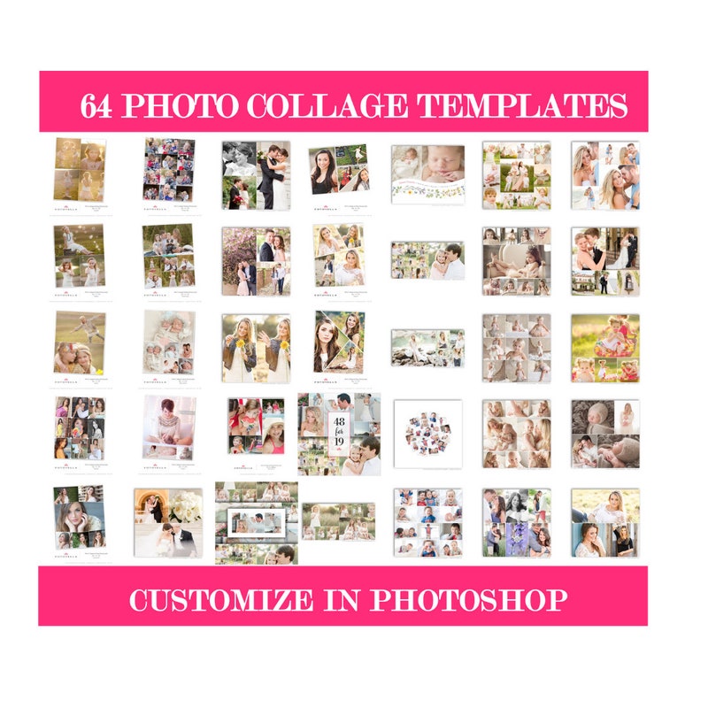 Collage Template - Etsy