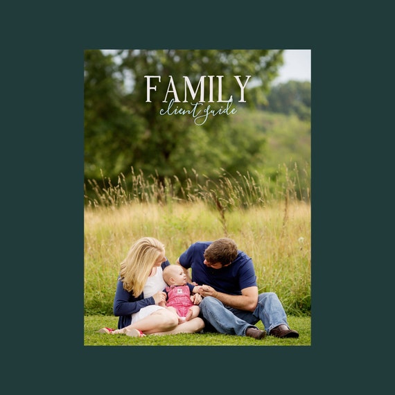 Family Magazine Welcome Packet Magazine Template for | Etsy