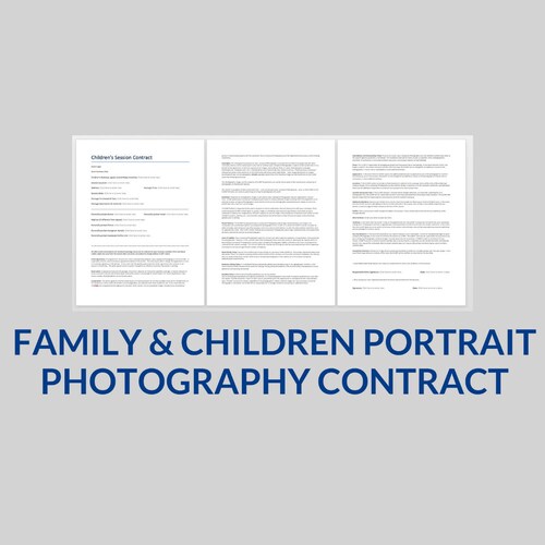 Event Photography Session Contract Event Photographer - Etsy