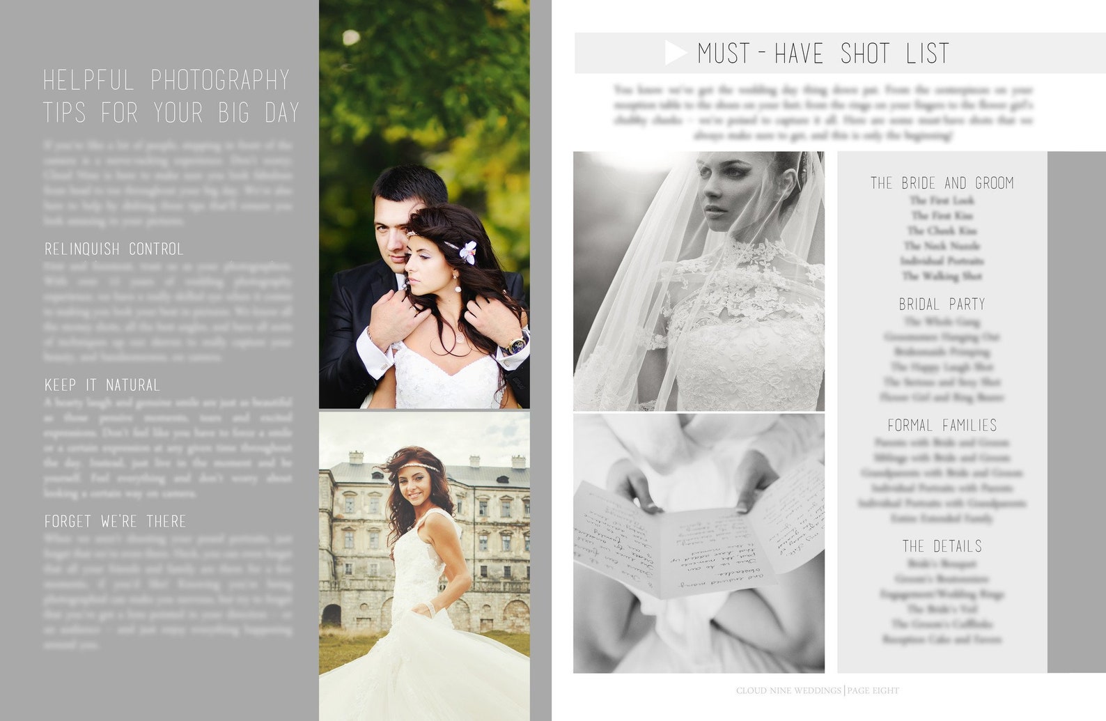 Wedding Team Welcome Packet Template -magazine Template for ...