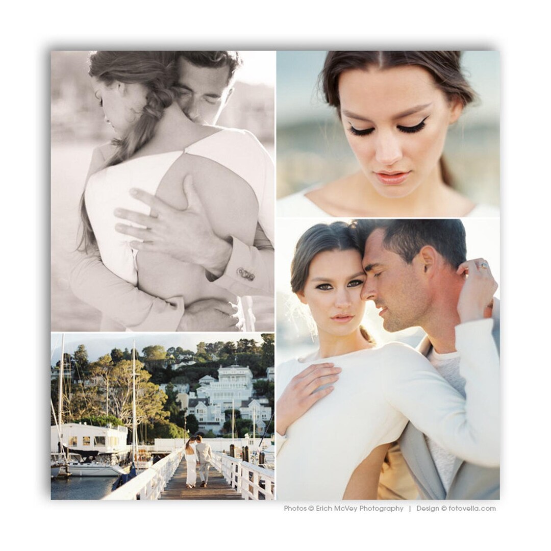 Photo Collage Template 24 Inch Square Photo Collage SIMPLICITY 24 ...