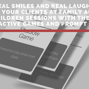 246 Interactive Game & Prompts for Family Photography Sessions - Etsy