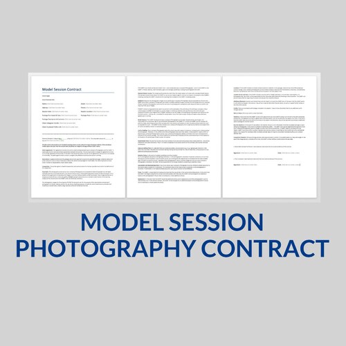 Event Photography Session Contract Event Photographer - Etsy