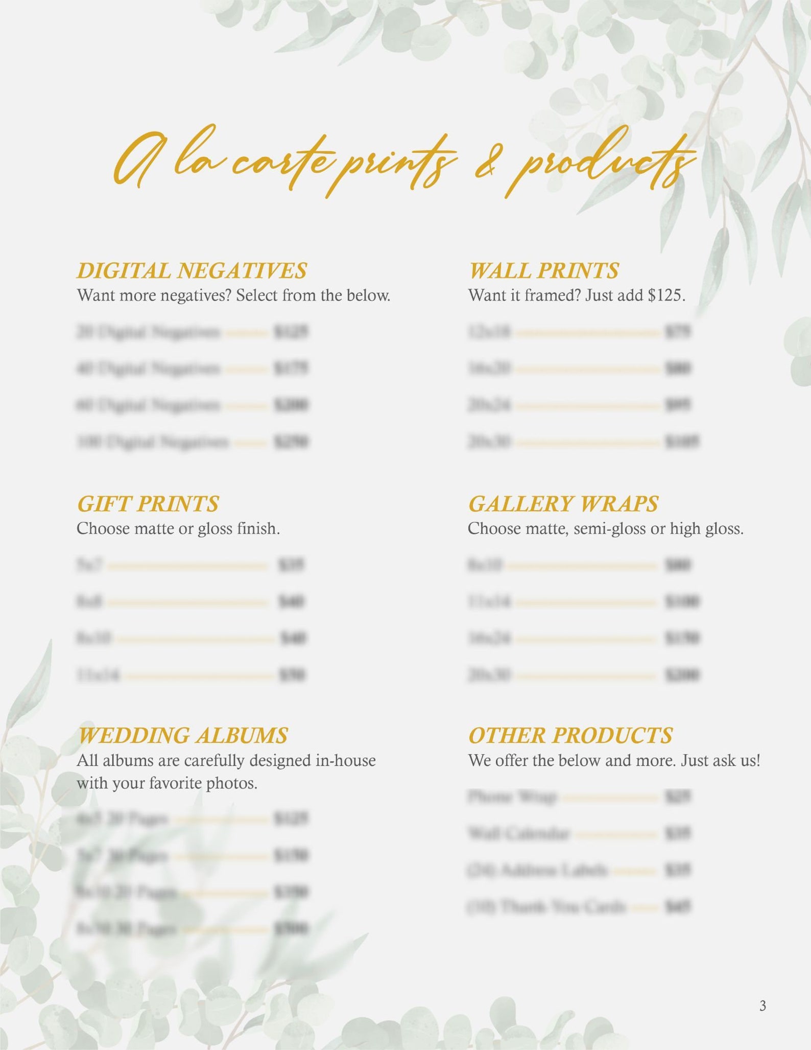Wedding Photography Client Guide, Welcome Packet Template, PSD Template ...