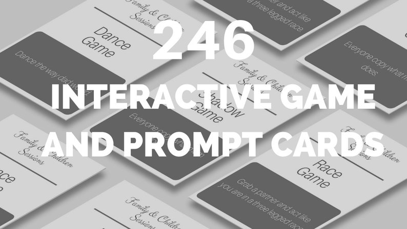 246 Interactive Game & Prompts for Family Photography Sessions - Etsy