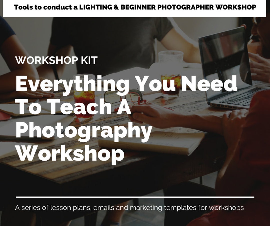 Photography Workshop Kit | Beginner Camera & Lighting Lesson Plans ...